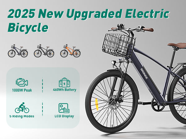 Meteors | Electric Commuter Bike | Qronge Ebike