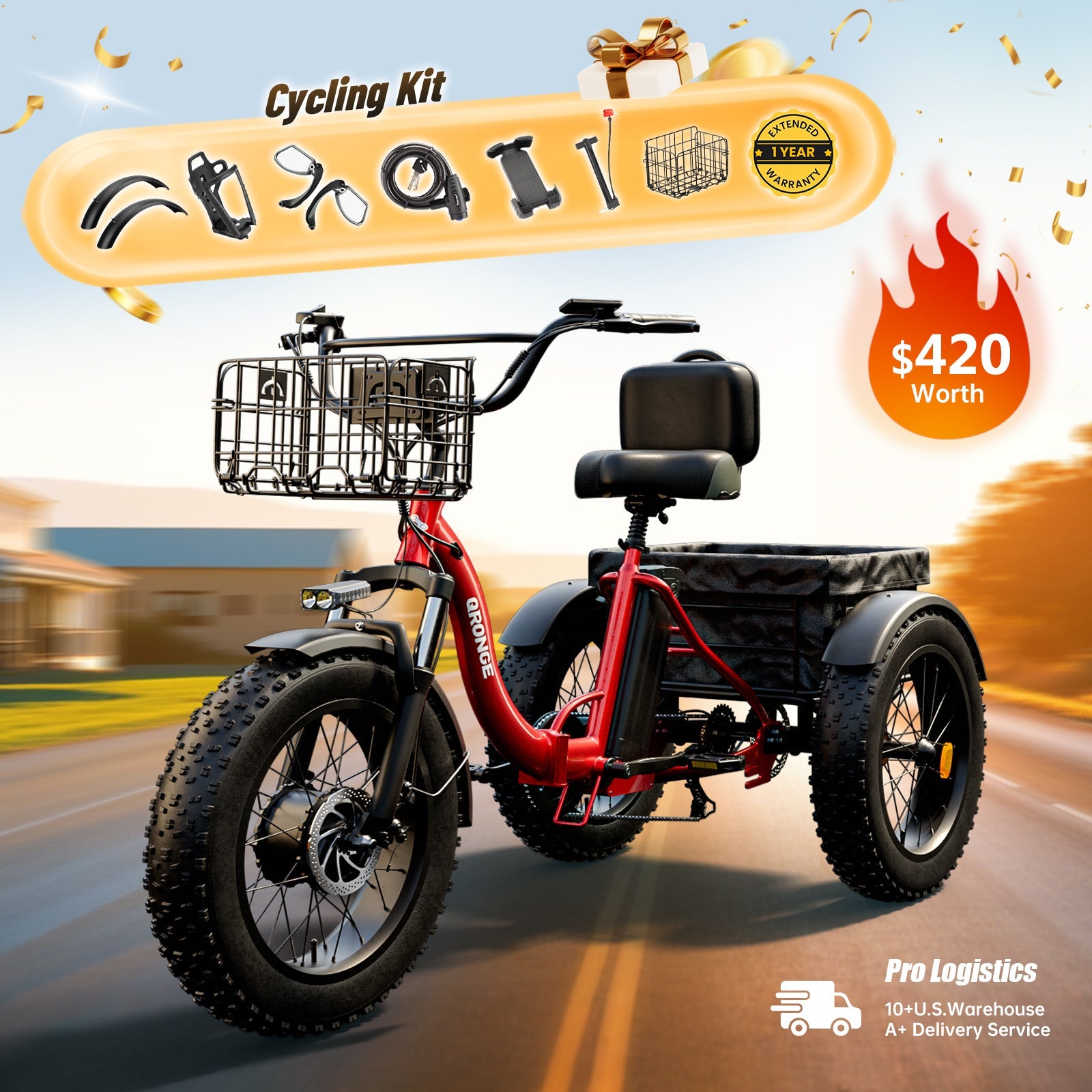 Lava| Electric Commuter Bike | Qronge Ebike